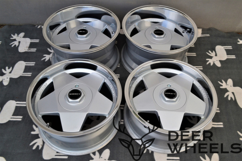 FS: Borbet type A 16'' classic wheels 7.5x16 9.0x16 4x100 deep dish ...