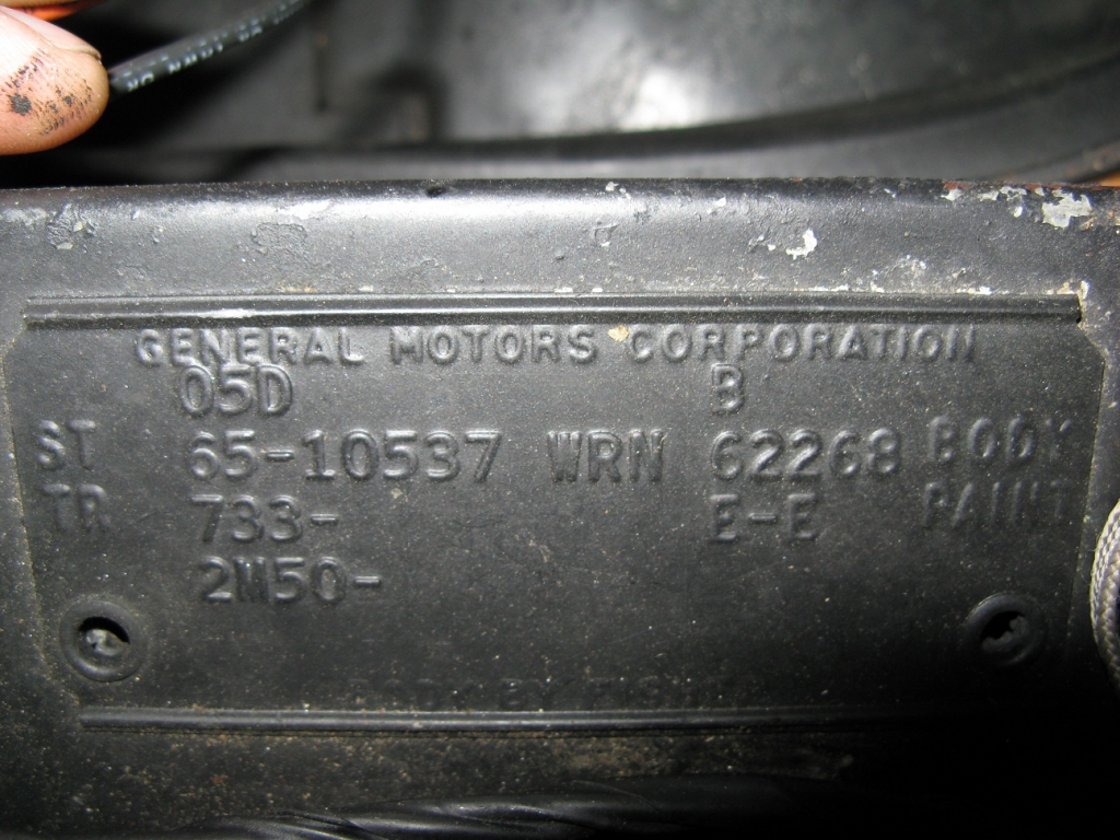 If you got some free time (65 tag) - Corvair Forum