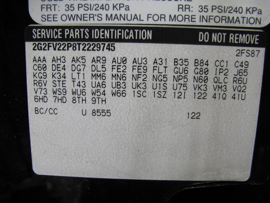 New member with 96 Firehawk - The Official Firehawk Message Board